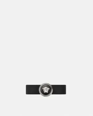 Versace Ribbon Hair Clip - Black