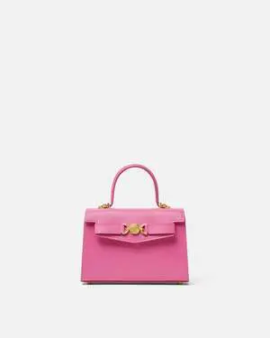 Versace Versace Medusa '95 Small Leather Top-Handle Bag Pink