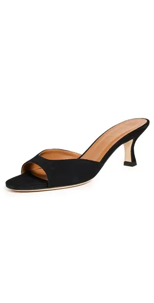 STAUD Open Toe Mules