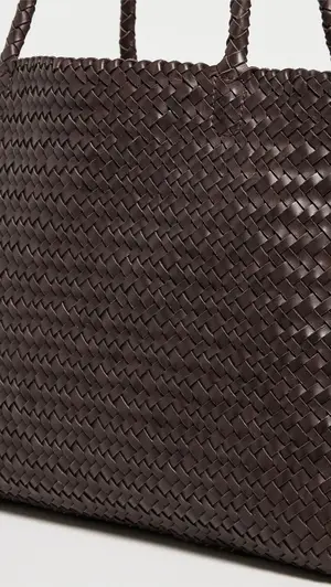 Madewell Woven Tote - Coffee Bean