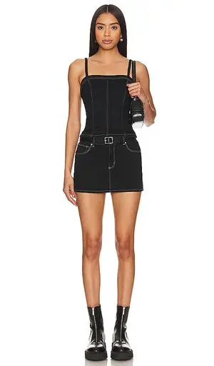 Abrand Denim 99 Low Mini Skirt