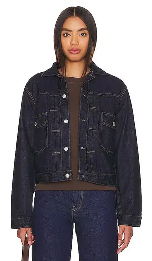 LEVI'S Mij Classic Type Ii Jacket In Blue