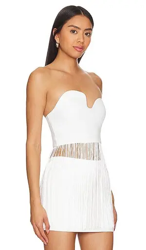 Amanda Uprichard X Puzzle Strapless Top