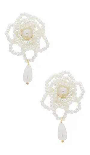 CASA CLARA Liv Earrings - Pearl