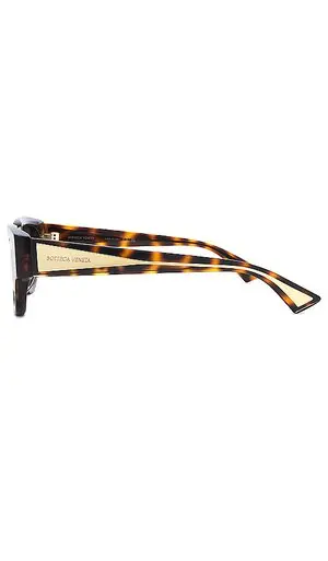 Bottega Veneta Triangle Cat Eye Sunglasses