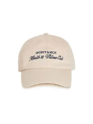 Sporty & Rich Club Embroidered Baseball Cap
