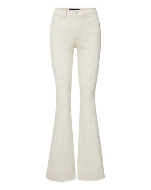 Veronica Beard Beverly Skinny-flare Jean - Ecru