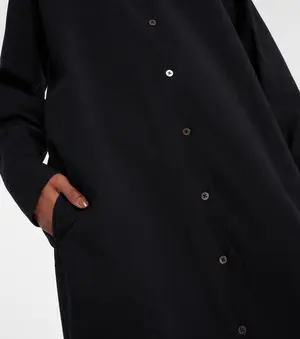 THE ROW Izumi Oversized Shirt Dress