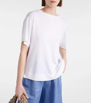 Max Mara Lauto Jersey T-shirt - White