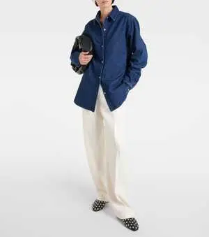 Tove Navie Denim Shirt