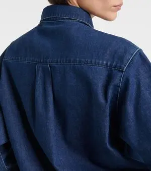Tove Navie Denim Shirt