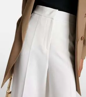 Max Mara Ercole Straight Pants - White