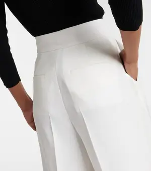 Max Mara Ercole Straight Pants - White
