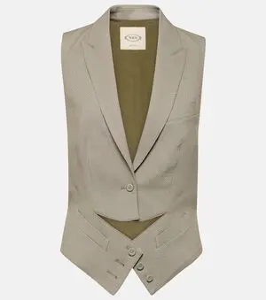 TOD'S Cutout Vest
