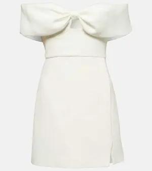 White Bow Dresses 