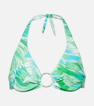 Melissa Odabash Brussels Bikini Top - Green