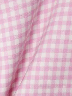 Versace Belted Checked Wool Mini Skirt