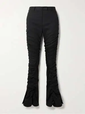 Acne Studios Gathered Flared Pants