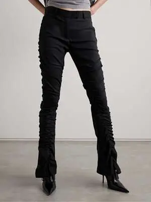 Acne Studios Gathered Flared Pants