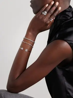 DE BEERS LONDON De Beers Diamond Lines Classic Eternity Bracelet