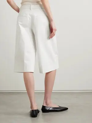 NILI LOTAN Erza Denim Bermuda Shorts