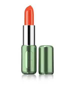 CLINIQUE Pop Longwear Shine Lipstick - Flame Pop