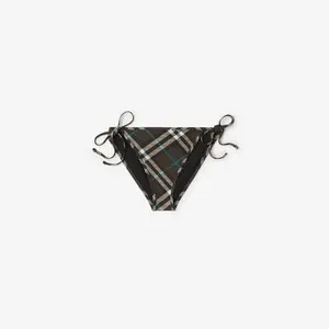 Burberry Check Bikini Briefs Snug
