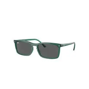 Ray-ban Rectangle Sunglasses - Transparent Green