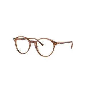 Ray-ban Bernard Optics Eyeglasses Frame Striped Brown