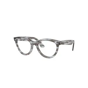 Ray-ban Wayfarer Eyeglasses - Striped Transparent Blue