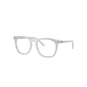 Ray-ban Eyeglasses Frame With Clear Lenses Photo Striped Light Blue