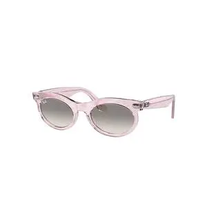 Ray-ban Wayfarer Oval Sunglasses - Photo Waves Purple