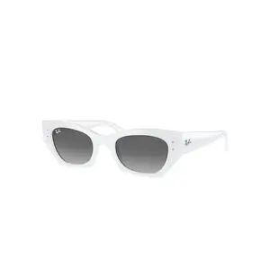 Ray-ban Zena Bio-based Sunglasses - White Snow