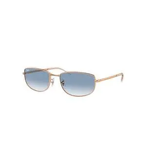 Ray-ban Sunglasses With Metal Frame - Rose Gold