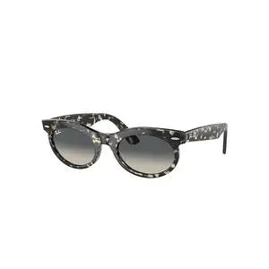 Ray-ban Wayfarer Oval Change Sunglasses Grey Havana