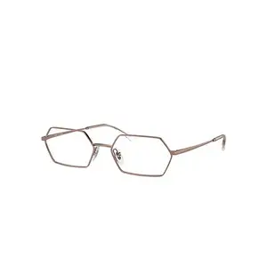 Ray-ban Hexagonal Eyeglasses Frame - Copper