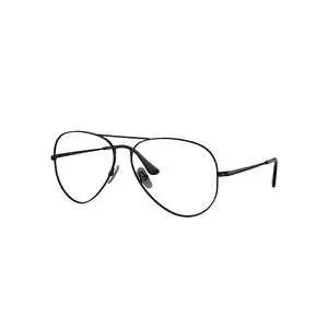 Ray-ban Aviator Titanium Optics Eyeglasses - Black