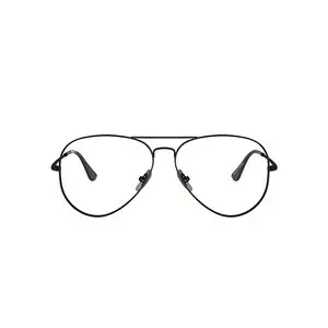 Ray-ban Aviator Titanium Optics Eyeglasses - Black