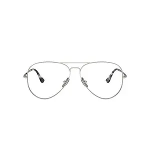 Ray-ban Aviator Titanium Optics Eyeglasses - Silver