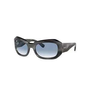 Ray-ban Beate Sunglasses Frame - Striped Grey