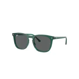 Ray-ban Ray-Ban Square Frame Sunglasses Transparent Green