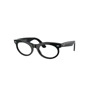 Ray-ban Wayfarer Oval Optics Eyeglasses Frame Black