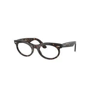 Ray-ban Wayfarer Oval Optics Eyeglasses Frame Havana
