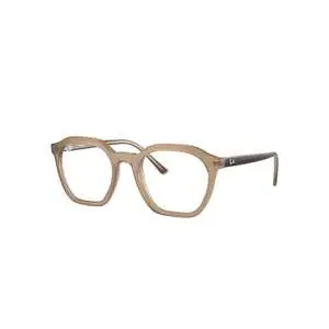 Ray-ban Alice Optics Eyeglasses Frame Clear Lenses Polarized Brown