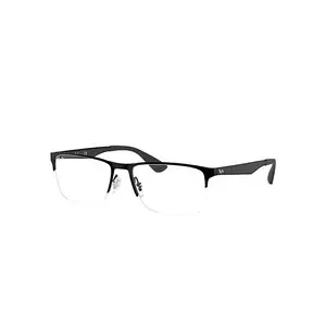 Ray-ban Optics Eyeglasses With Clear Lenses - Black