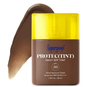 SUPERGOOP Protec Daily Spf Tint Spf 50 Sunscreen Skin Tint With Ectoin - 52n