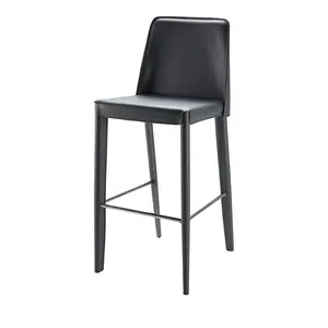 SURYA Rosy Bar Stool Dark Blue