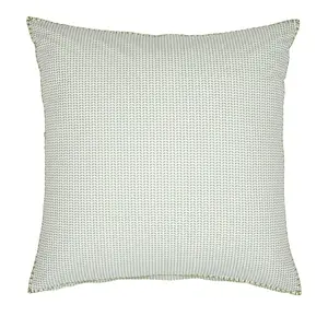 JOHN ROBSHAW Cinde Print Cotton Euro Sham - Sage