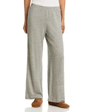 Majestic Filatures Linen Stretch Wide Leg Pants