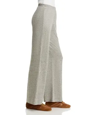 Majestic Filatures Linen Stretch Wide Leg Pants